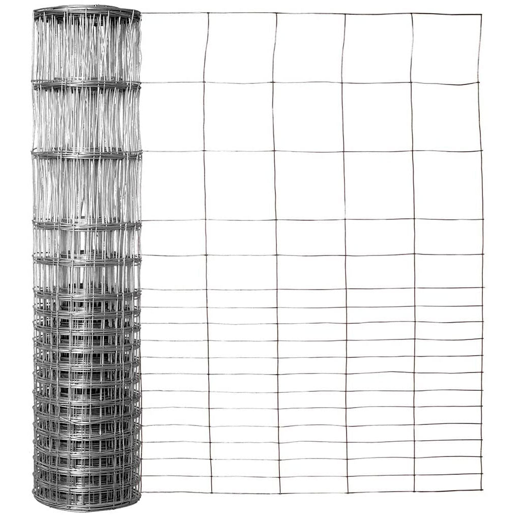 Garden Zone Rabbit Guard Galvanized Wire Roll, 16-Gauge, 28 in. x 50 f ...