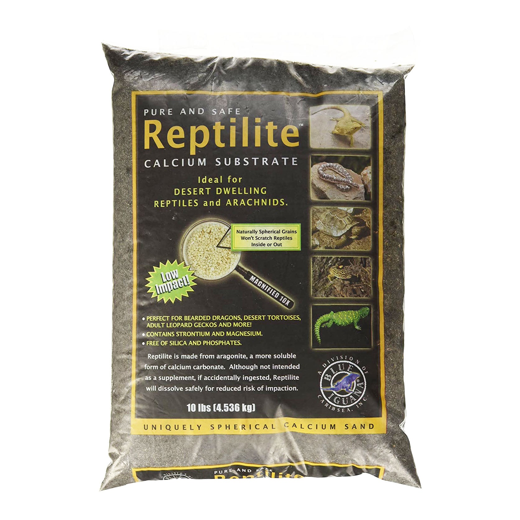 Reptilite Sand, Smokey,10 LB – Alsip Nursery
